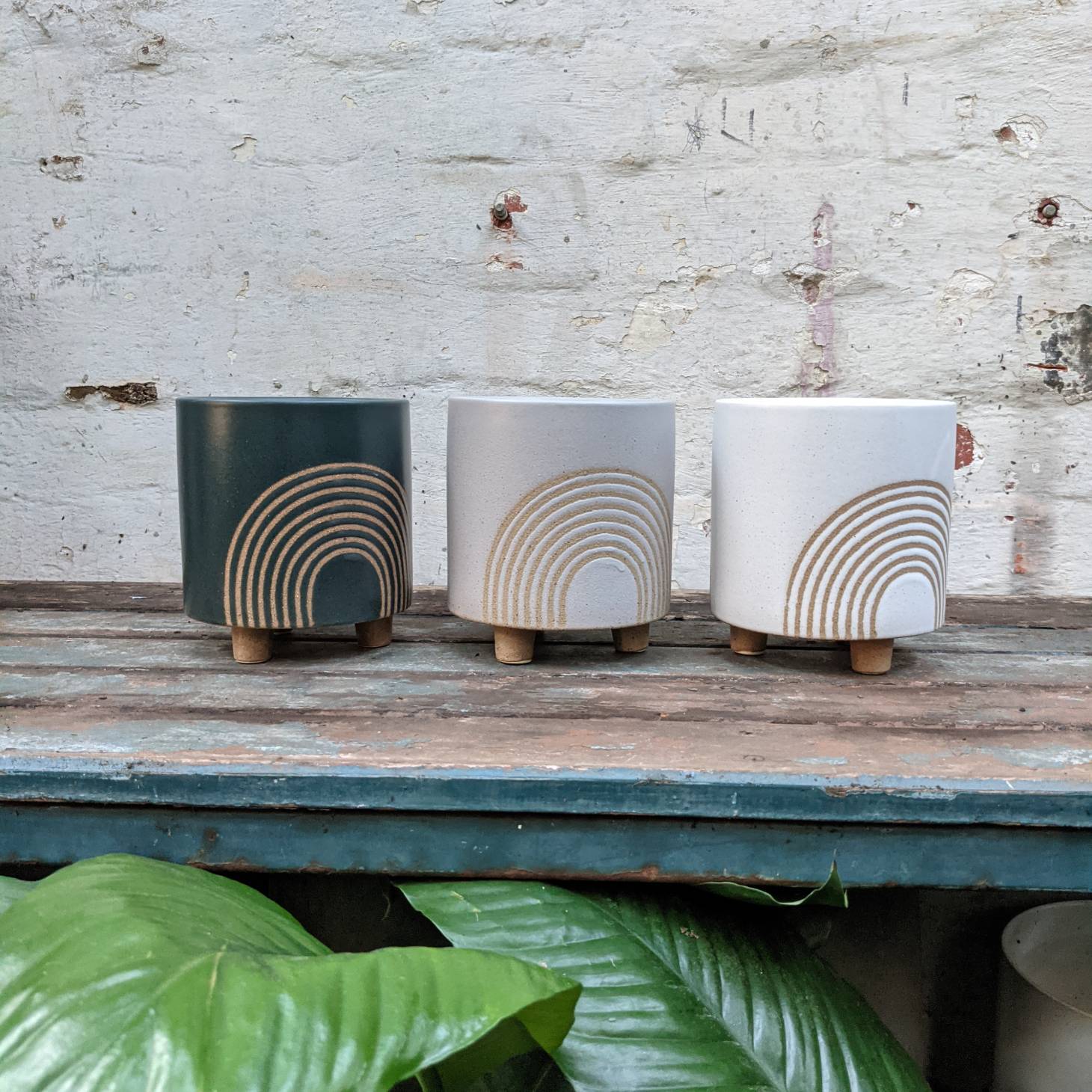 Birch Pot - Chalk, Grey and Slate - Glasshaus